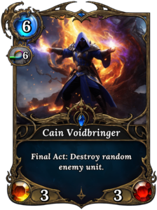 Cain Voidbringer - Legends of Elysium - Wikipedia